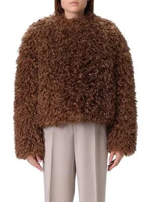 Tagliatore Fur Coat Brown