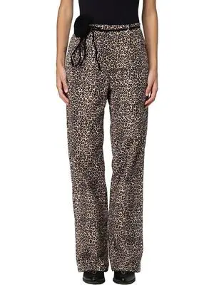 Liu Jo Animal Print Jeans - Brown