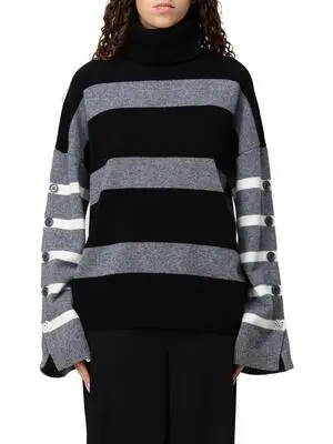 Liu Jo Striped Sweater - Grey