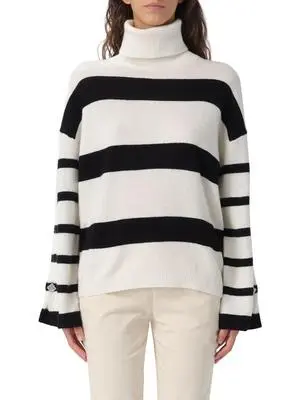 Liu Jo Striped Sweater - White