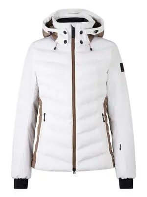 Bogner Janka Ski Jacket - White/brown