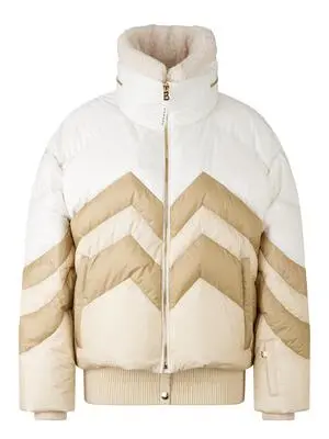 Bogner Valea Down Ski Jacket - Off-white/beige