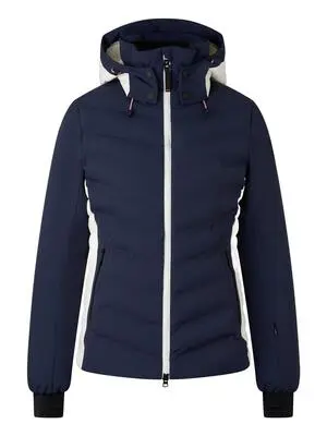 Bogner Janka Ski Jacket - Navy Blue/white