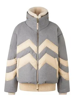 Bogner Valea Down Ski Jacket Gray/cream