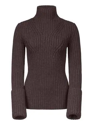 FFORME Astrid Ribbed-Knit Wool Sweater