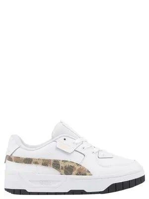 PUMA Cali Dream Jr Animal Print Sneakers - White