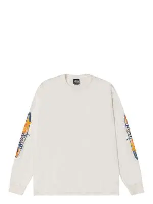 StÜssy Two Star Long-sleeve Tee - Cream