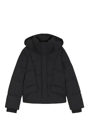 BOSS Hooded Padded Shell Jacket - Black
