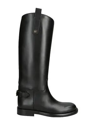 Burberry Cavalier Knee-high Leather Boots - Black