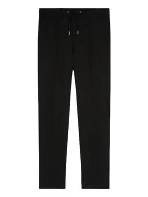 The Kooples Stretch-wool Trousers - Black