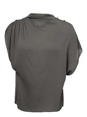 TWP Ruched Stretch-silk Top - Urban Chic