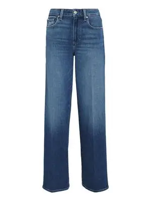 Paige Tatum Wide-leg Jeans - Blue