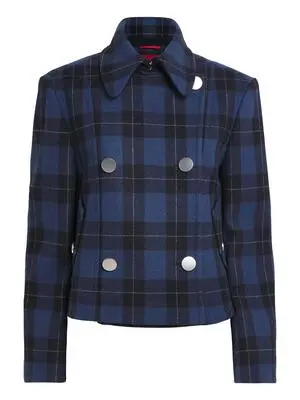 MAX & CO. Wool-Blend Check Jacket