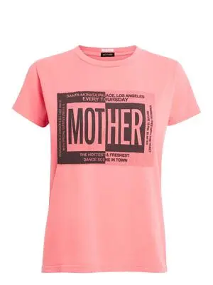 MOTHER The Boxy Goodie T-shirt - Pink