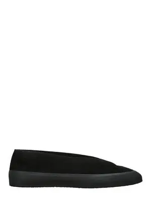 Le Monde Beryl Suede-shearling Apres Ski Flats - Black
