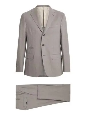 Eleventy Wool-cashmere 2-piece Suit - Beige