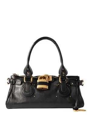 Chloé Paddington Leather Tote - Black