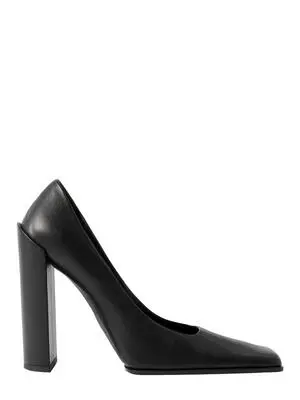 Alaïa 90 Calf Hair Pumps - Black