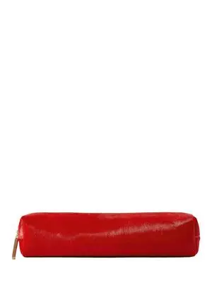 Khaite Kye Calf Hair Clutch - Red