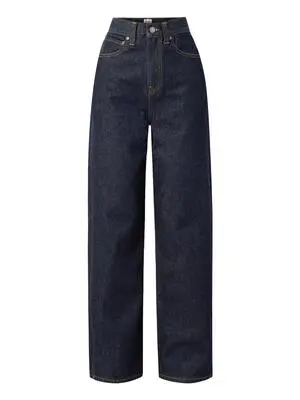 Khaite Bonnie Low-rise Jeans - Blue