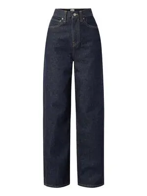Khaite KHAITE Bonnie Low-Rise Jeans Dark Denim