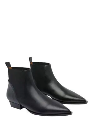 ANGEL ALARCON Pointed-toe Boots - Black