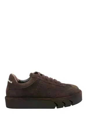 PALOMA BARCELO Round-toe Platform Sneakers - Brown