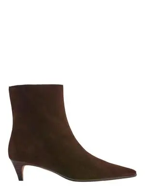 MADEWELL The Emilie Suede Ankle Boots