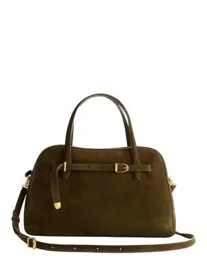 Madewell Belted Satchel Bag - Expedition Green