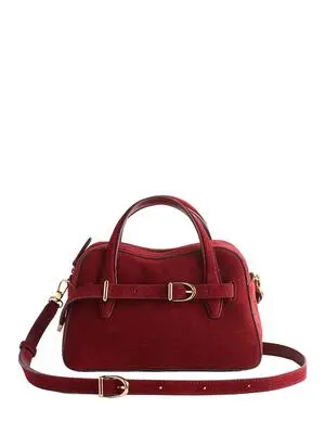 Madewell Mini Belted Crossbody Bag - Cabernet