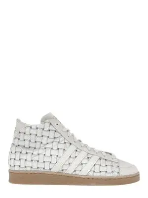 Adidas Jabbar Hi Sneakers - Off White/cream White/shadow Brown