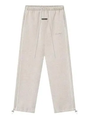 Fear Of God Essentials Relaxed Fleece Piping Sweatpant Heather Stone/cloud White