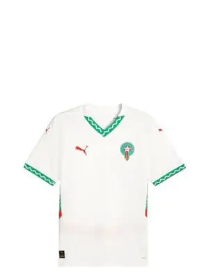 PUMA Morocco 2025 Away Replica Jersey - White/fast Green/red