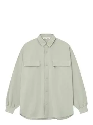 Fear Of God Essentials Oxford Shirt - Abbey Stone