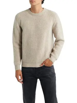 ALEX CRANE Vale Merino Wool Sweater - Bone