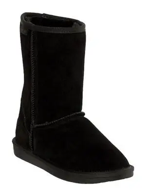 Minnetonka Callahan Faux-Fur Boots Black