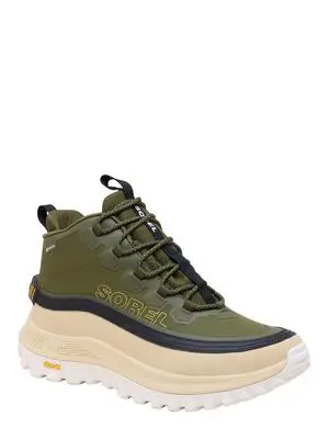 Sorel Callsign Horizon™ Mid Gtx Waterproof Sneakers - Utility Green/honey White