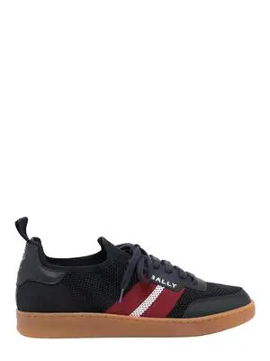 Bally Outline Low Top Sneakers Blue