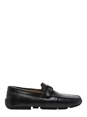 Bally Logo-plaque Loafers - Black