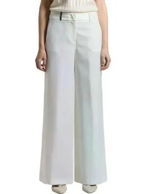 PESERICO Wide-Leg Trousers