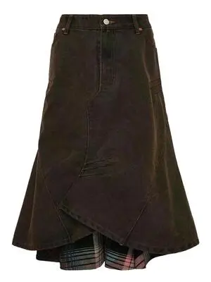 ANDERSSON BELL Layered Flare Midi Skirt