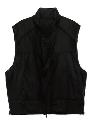 JUUN.J High-neck Quilted Gilet - Black