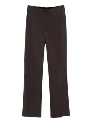 Seventy Seam-detail Trousers - Brown