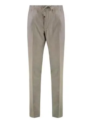 SLOWEAR Drawstring Trousers - Neutrals