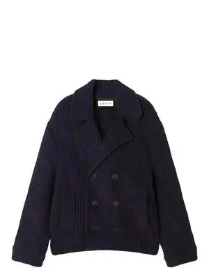 LANVIN Double-breasted Cardigan - Blue