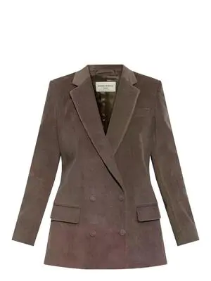 Officine Générale Double-breasted Corduroy Jacket - Neutrals