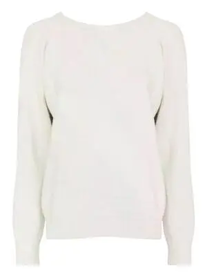MAISON MARGIELA V-back Wool Sweater - Neutrals