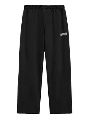 BARROW Embroidered Logo Sweatpants - Black