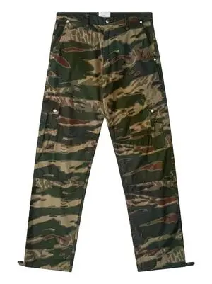 Rhude Tiger Camo-print Cargo Pants - Green