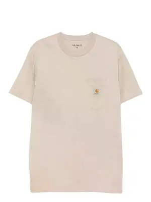Carhartt Work In Progress Pocket Short-sleeve T-shirt - Neutrals